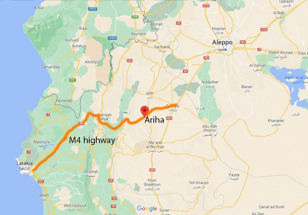 Attack on civilian areas in the town of Ariha, south of Idlib | Syrian ...